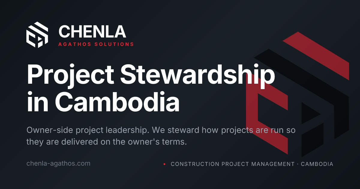 Chenla Agathos · Construction Consulting in Cambodia